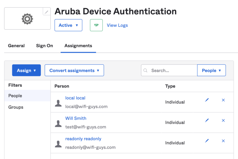 Okta Integration with Aruba ClearPass for MFA support (Radius and TACACS) – WIFI-GUYS